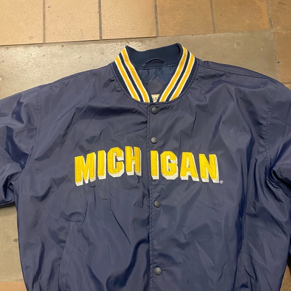 Steve & Barry's | Jackets & Coats | Vintage Michigan Steve Barry Jacket ...